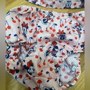 Disney | Dresses | Disney Baby Pink Minnie Mouse Cherries Dress And ...